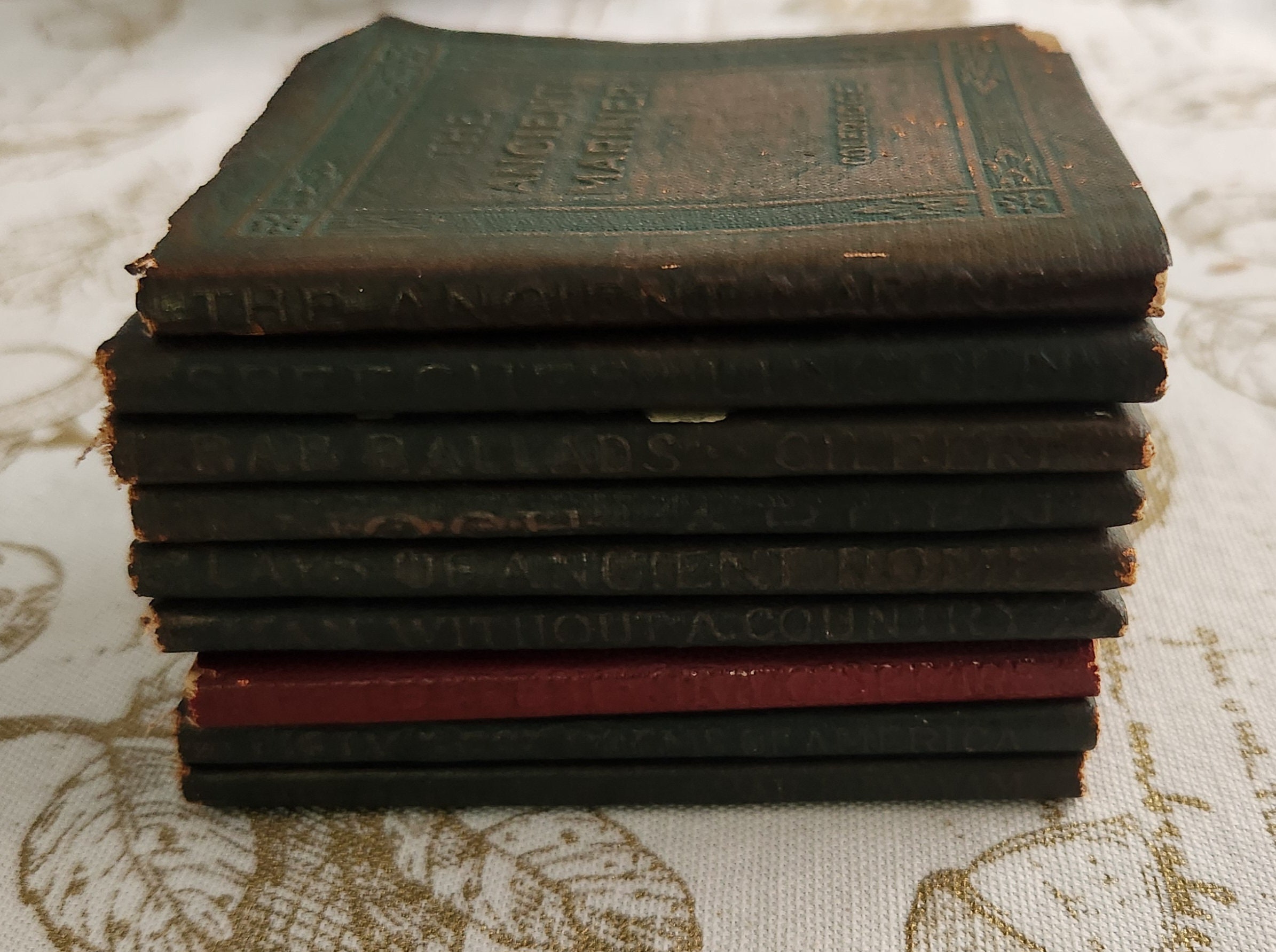 Nine Vintage Books From the Little Leather Library Collection. - Etsy
