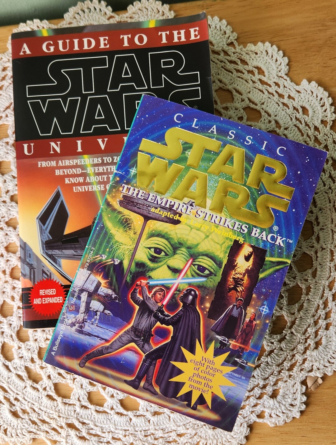 Pair of Star Wars Books, A Guide to the Star Wars Universe and the ...