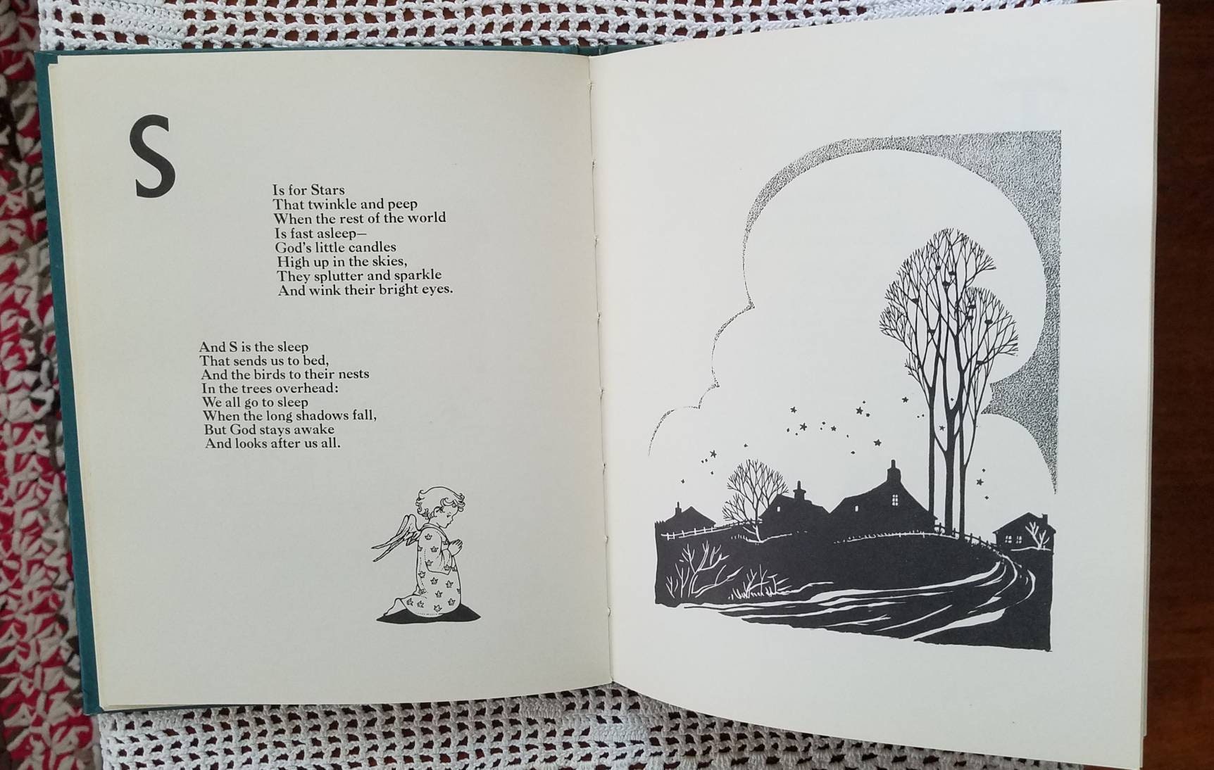 A is for Angel A Book of the Alphabet in Pictures and Rhyme - Etsy