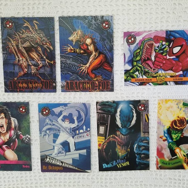 Spiderman Trading Card - Etsy