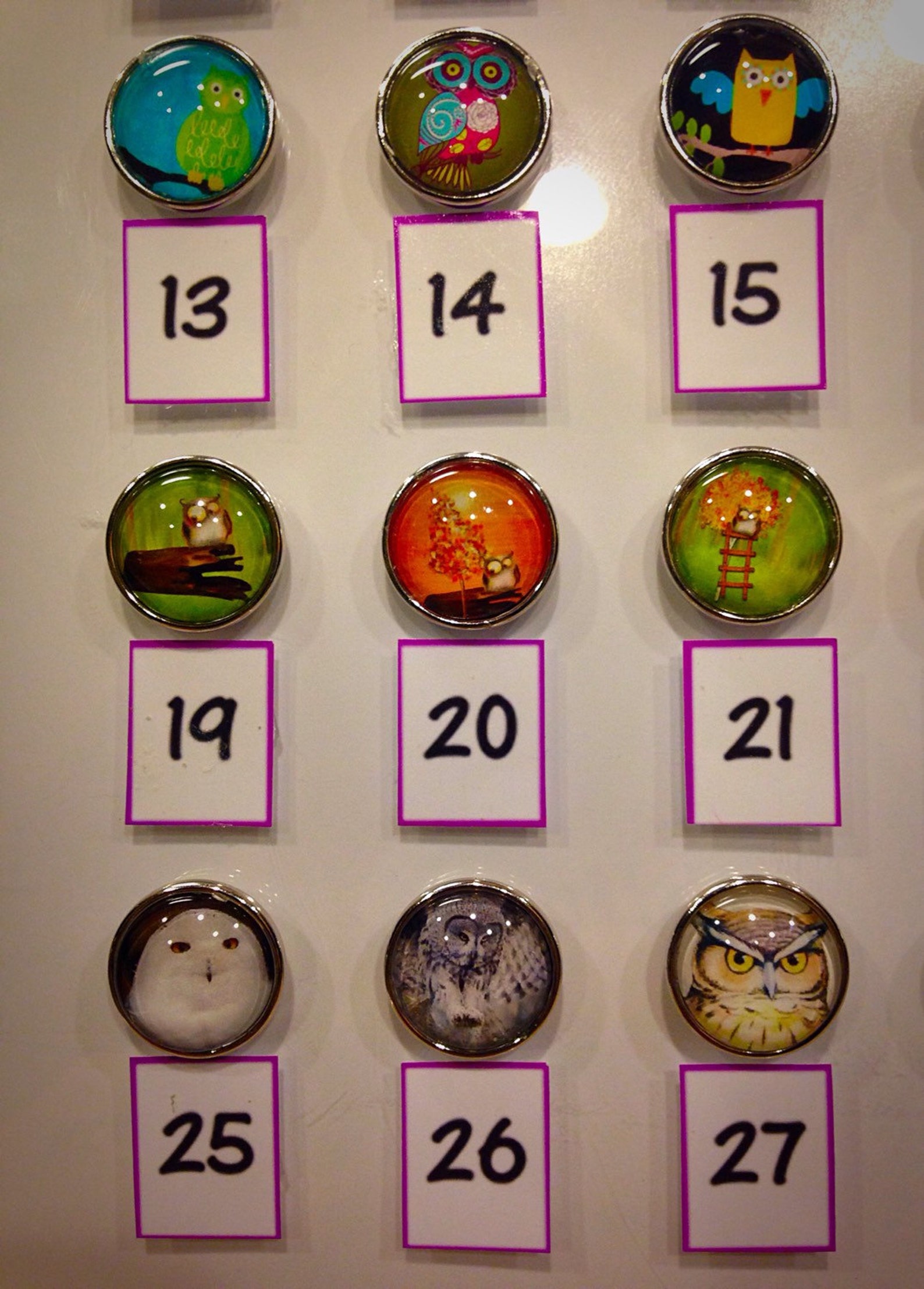 Snappy Chicks Handcrafted Snaps Owls. Fun Funky and - Etsy