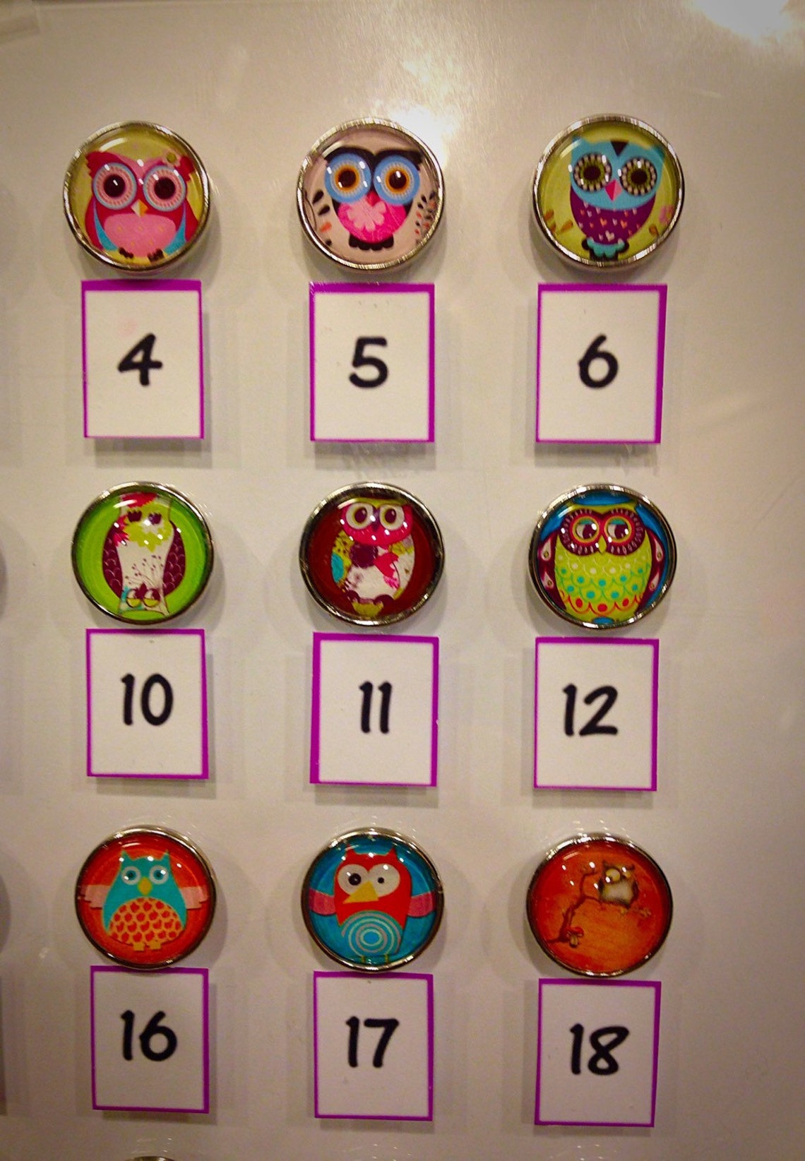 Snappy Chicks Handcrafted Snaps Owls. Fun Funky and - Etsy