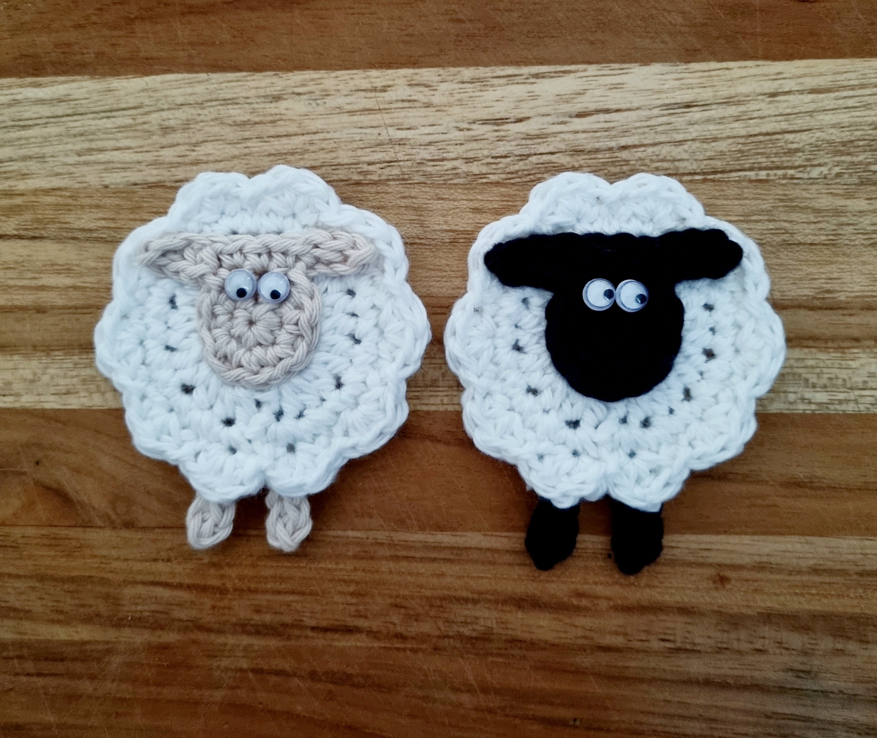 CROCHET PATTERN - Sheep Applique - Lamb - Farm Animal - PDF - Instant ...