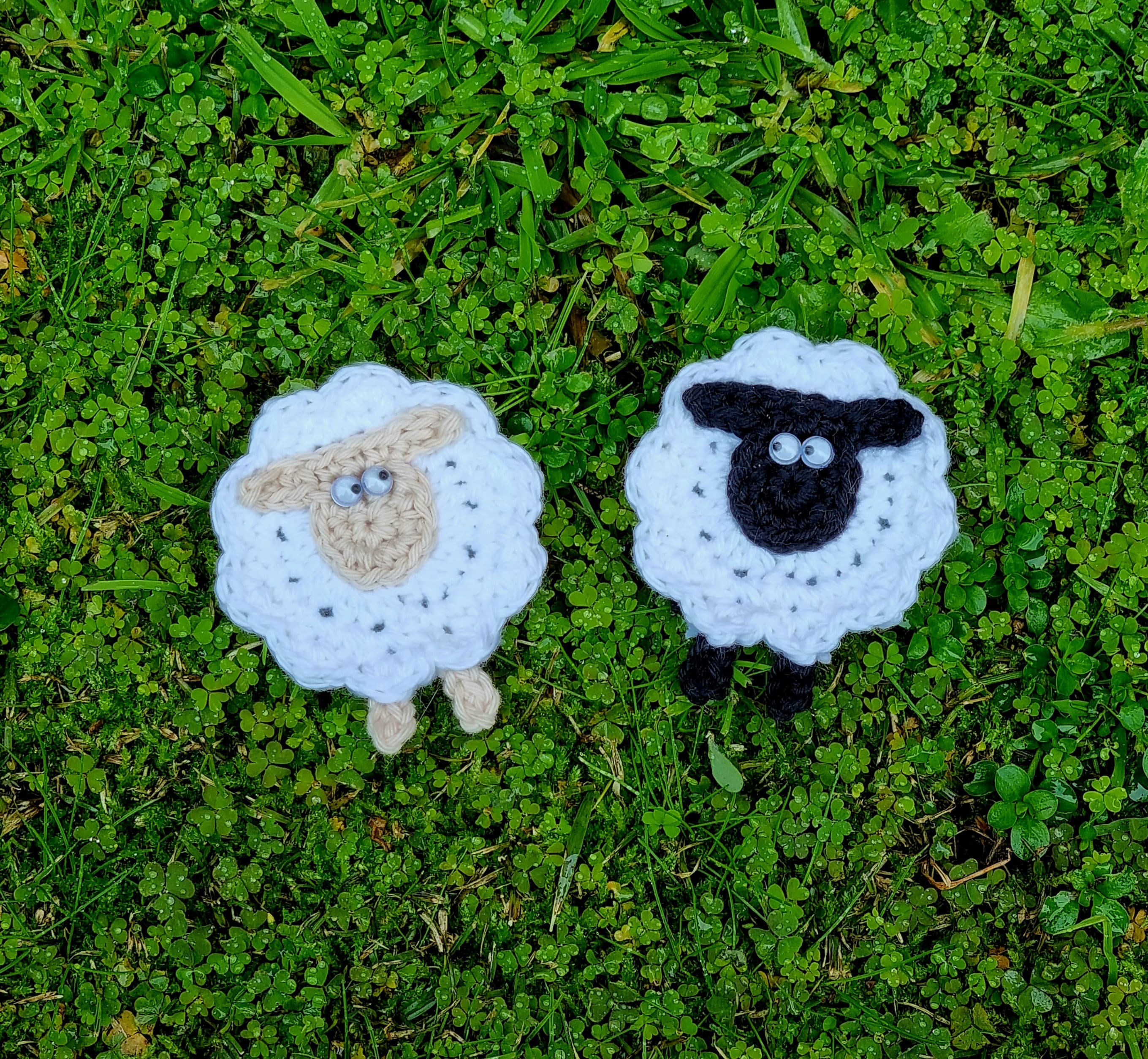 CROCHET PATTERN Sheep Applique Lamb Farm Animal PDF Instant Download - Etsy