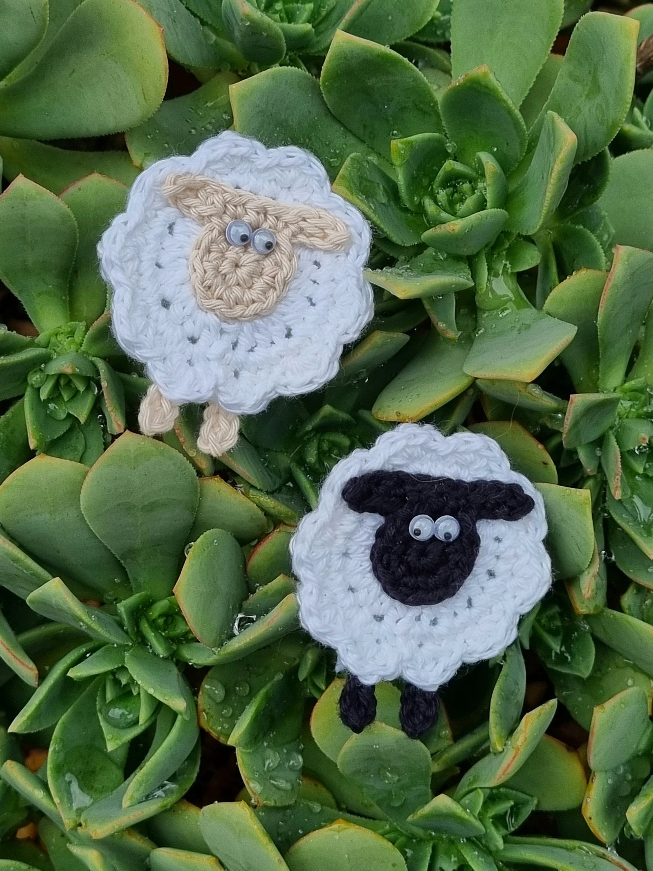 CROCHET PATTERN Sheep Applique Lamb Farm Animal PDF Instant Download - Etsy