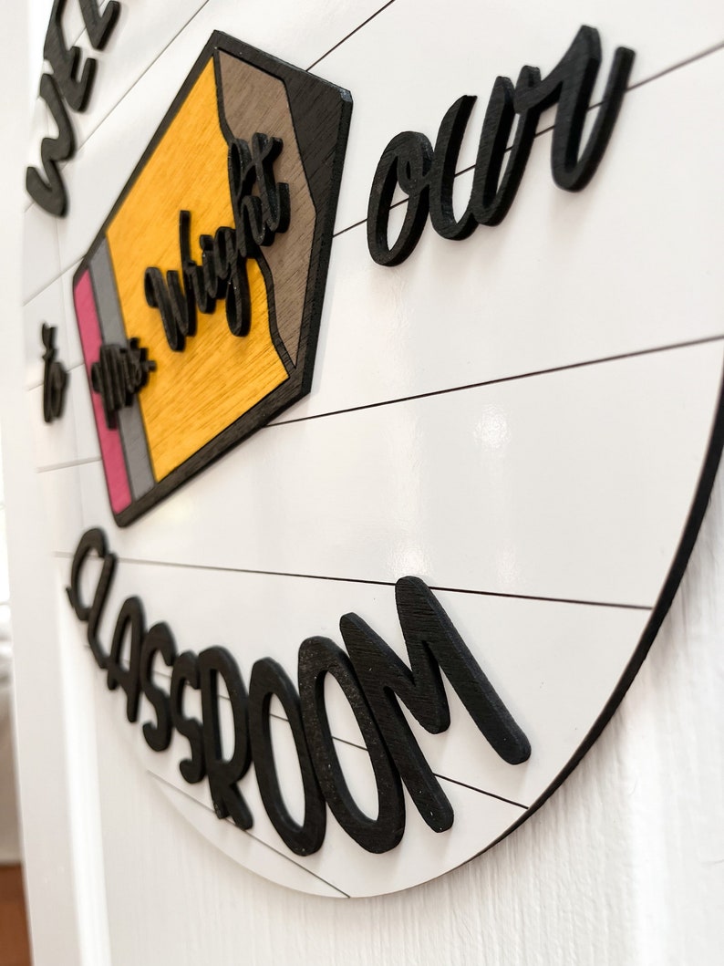 Classroom Door Sign Teacher Appreciation Gift School - Etsy