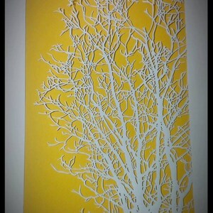 Large TREE * Personal Use Papercutting TEMPLATE / Pattern * - Instant ...