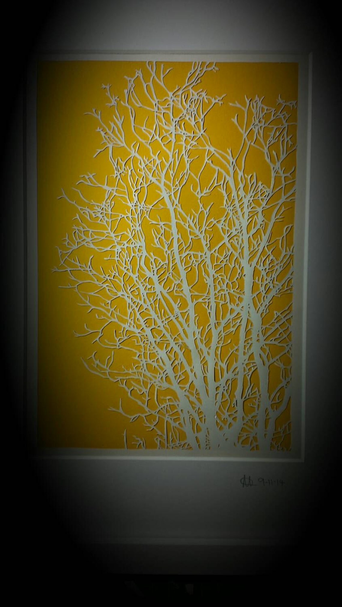 Large TREE * Personal Use Papercutting TEMPLATE / Pattern * - Instant ...