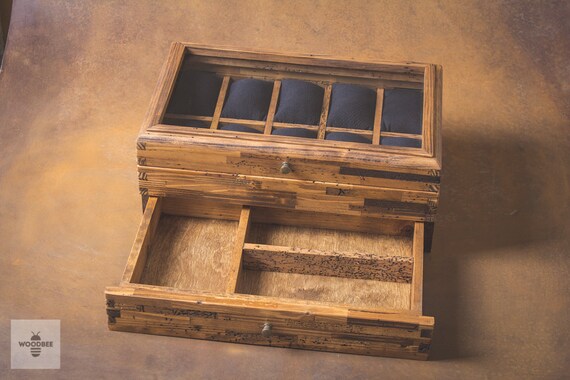 Personalized men's Watch Box/ Watch Box/Watch Case /Wood | Etsy