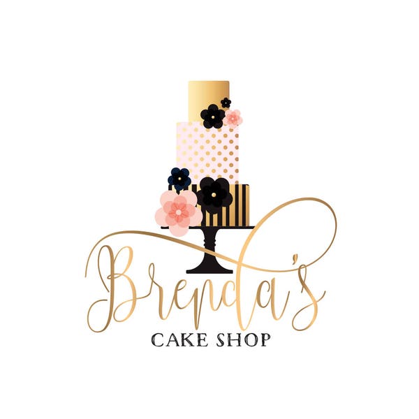 Cake Shop Logo - Etsy