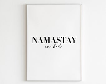 Namastay in Bed - Etsy