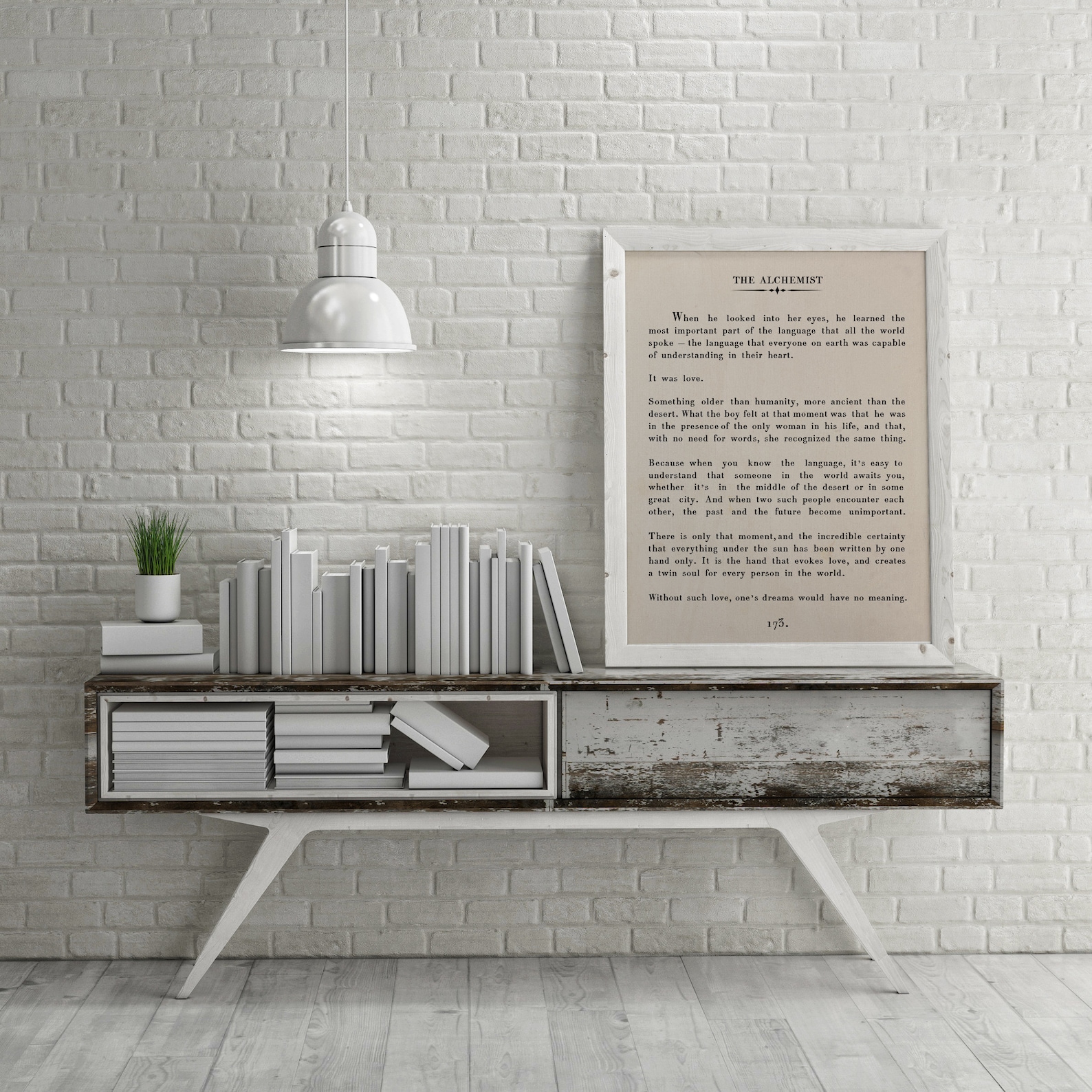 The Alchemist Printable Quote, Book Quote Wall Art, Paulo Coelho Quote ...