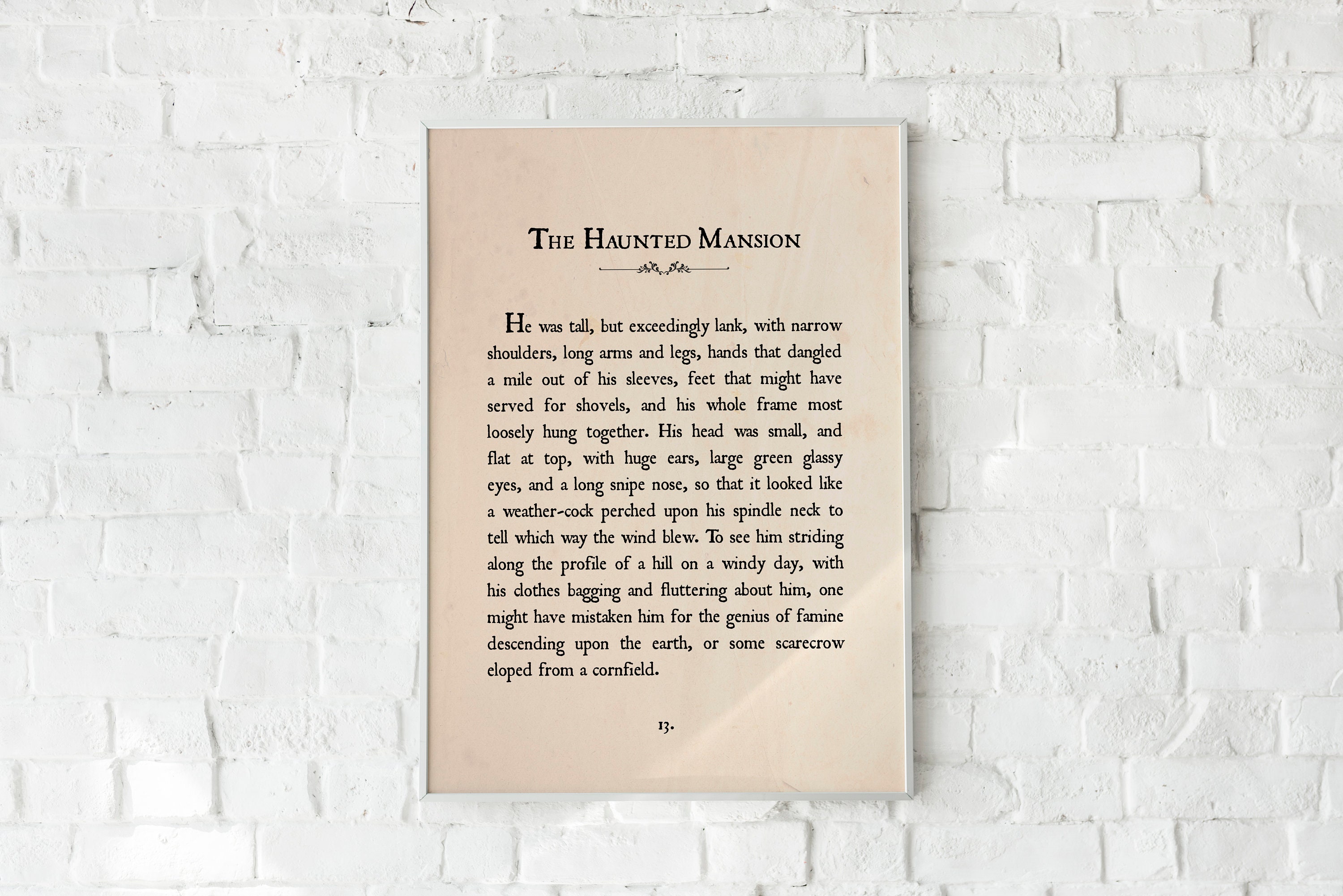 The Haunted Mansion Book Pagehalloween Printable - Etsy