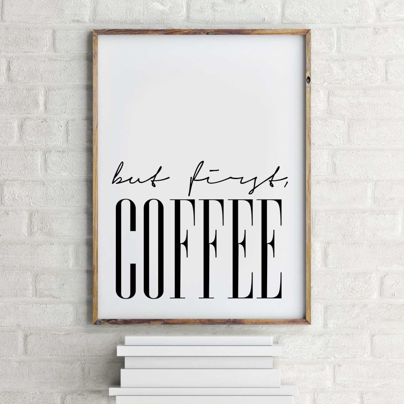 But First Coffee Printprintable Wall Artprintable - Etsy