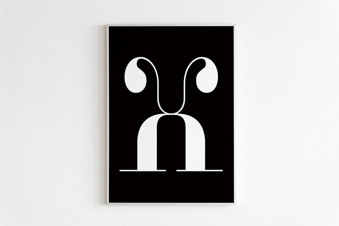 X Letter Printable Wall Art,printable Letters,scandinavian Poster,home ...