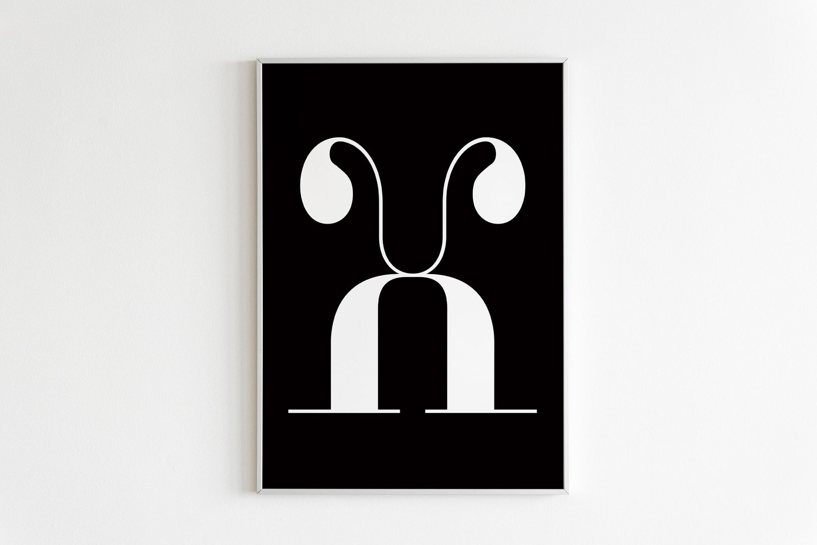 X Letter Printable Wall Artprintable Lettersscandinavian | Etsy