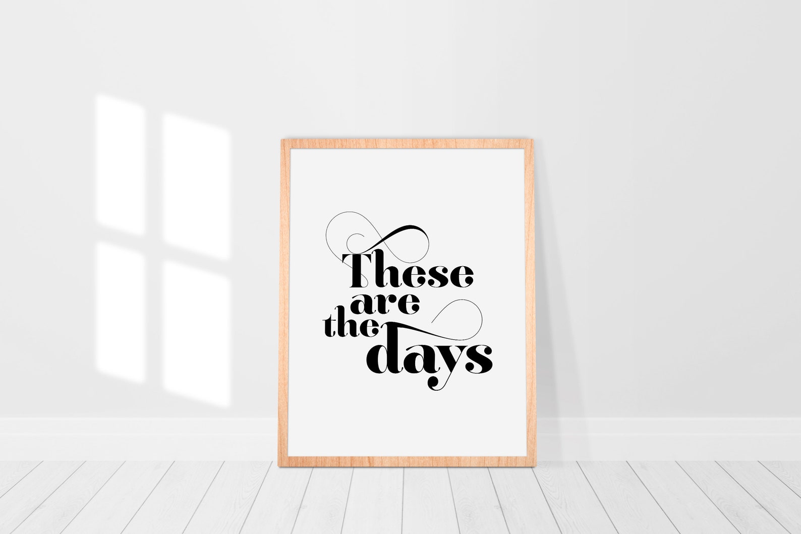 These Are the Days Printprintable Wall Artguest Room - Etsy