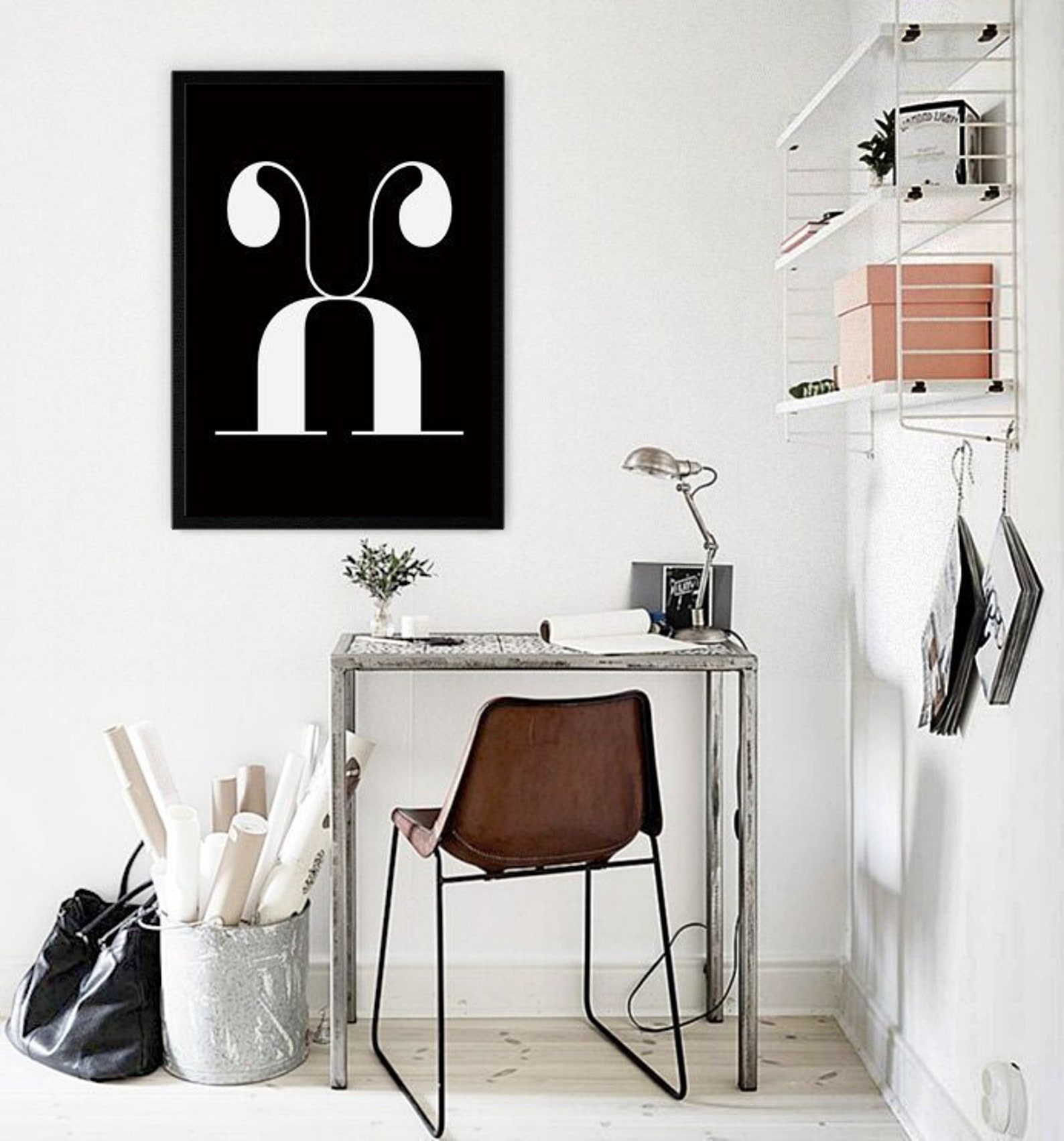 X Letter Printable Wall Artprintable Lettersscandinavian - Etsy