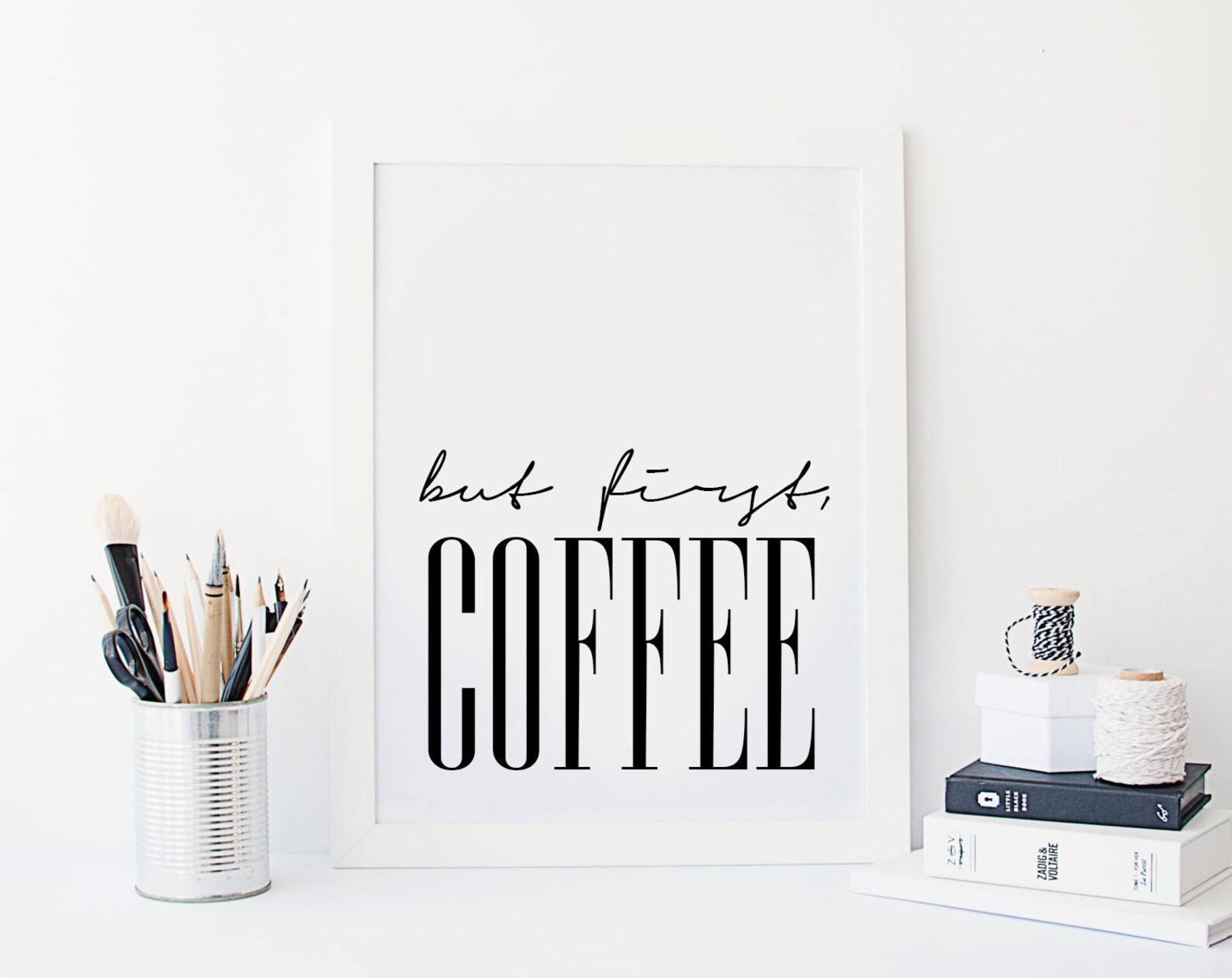 But First Coffee Printprintable Wall Artprintable - Etsy