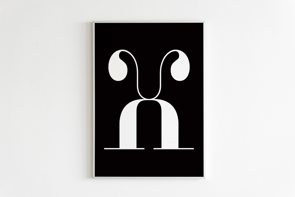 X Letter Printable Wall Artprintable Lettersscandinavian - Etsy