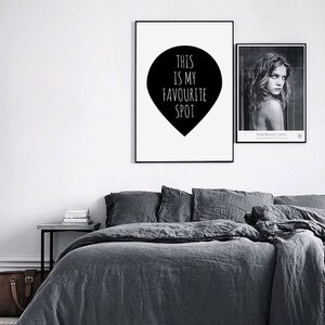 This is My Favorite Spot Print, This is My Favourite Spot Sign ...