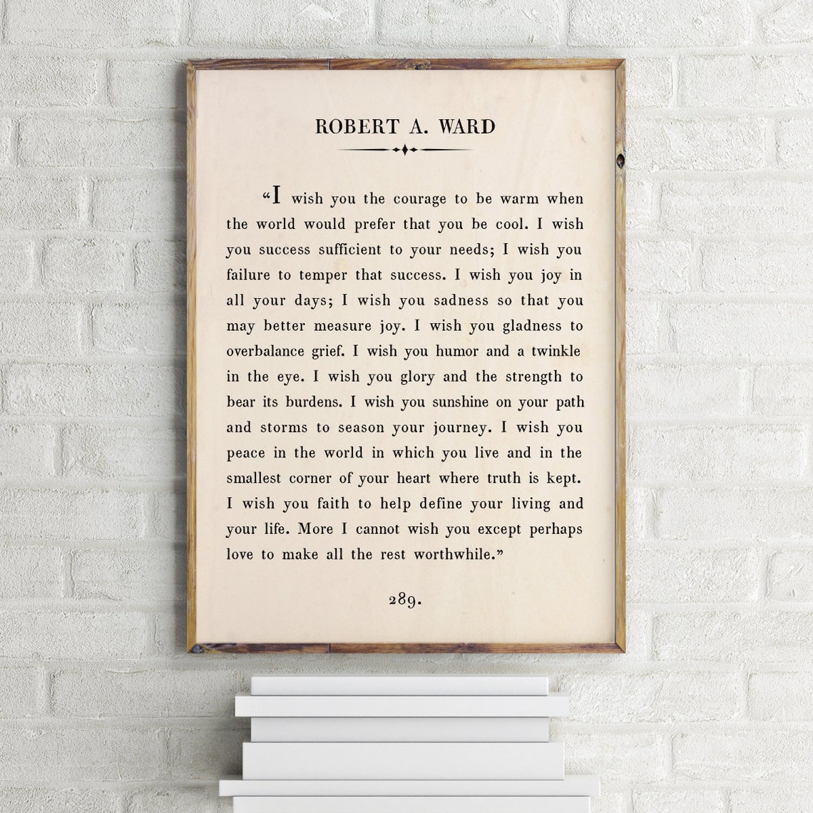 Robert A. Ward Printable Quotecustom Text Printmotivational | Etsy