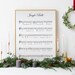 Jingle Bells Music Sheet Printable Wall Artchristmas Carol - Etsy