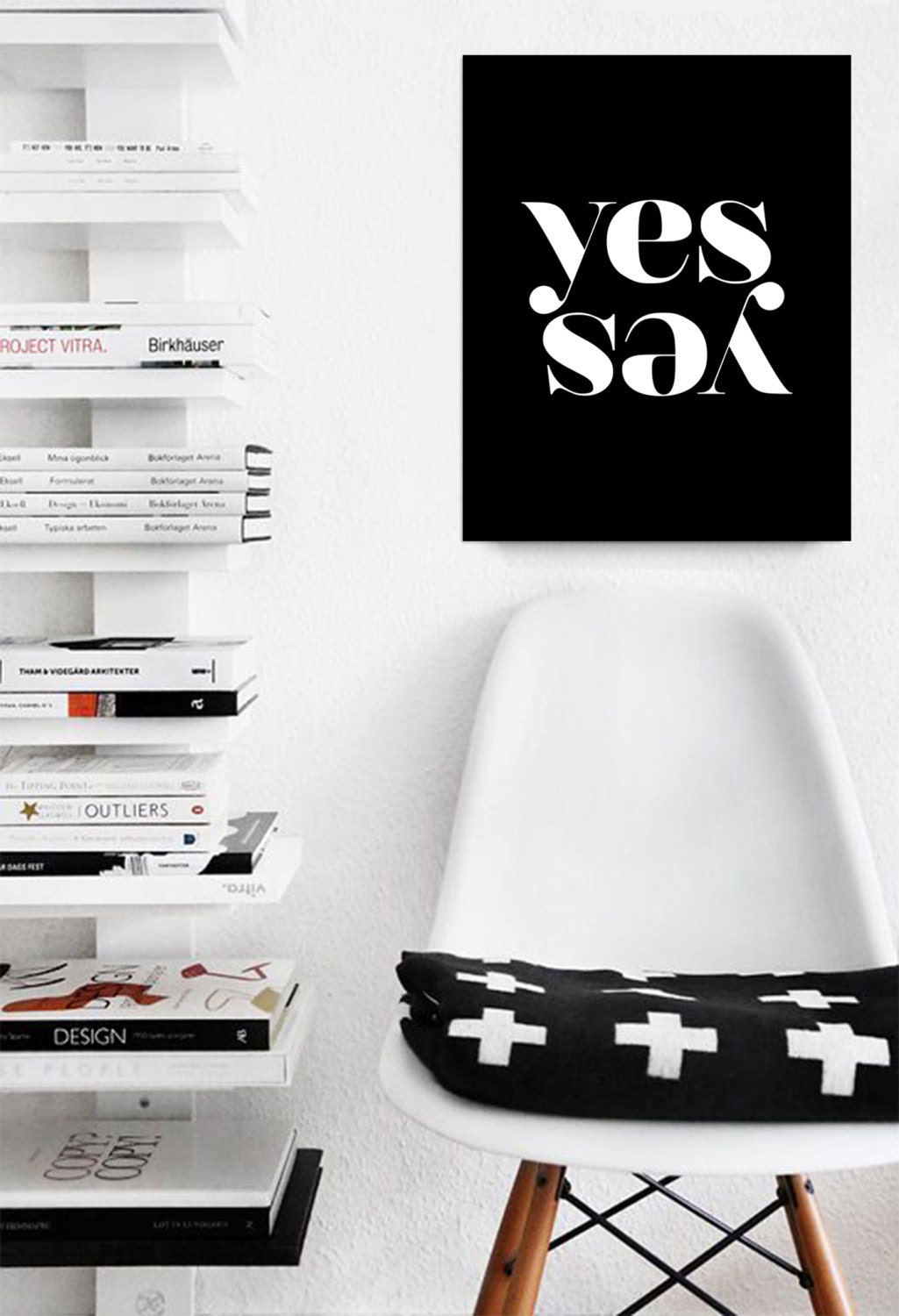 YES YES Printable Wall Artprintable Quoteaffiche - Etsy