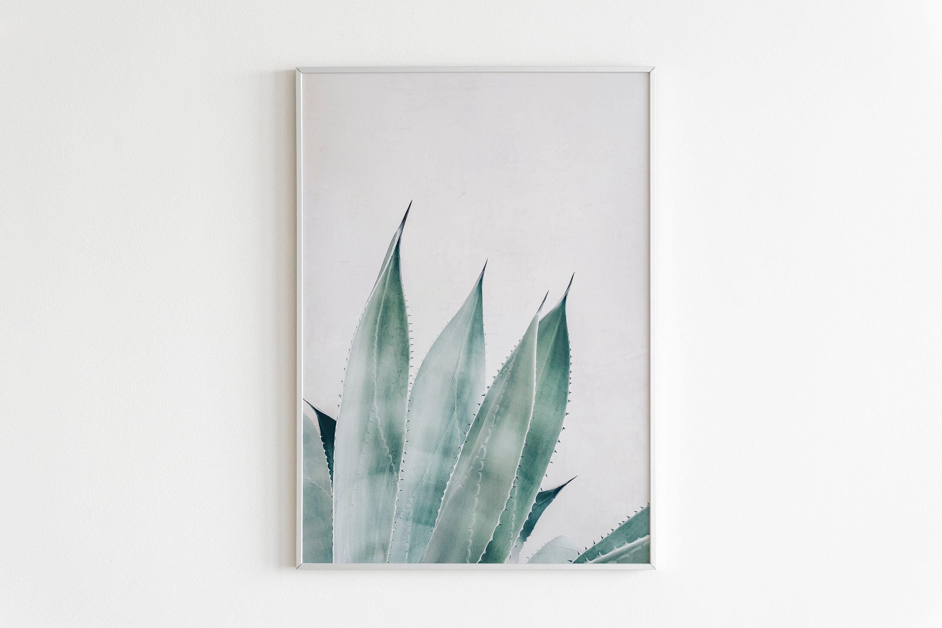 Agave Leaves Poster , Botanical Poster , Succulent Printable , Cactus ...