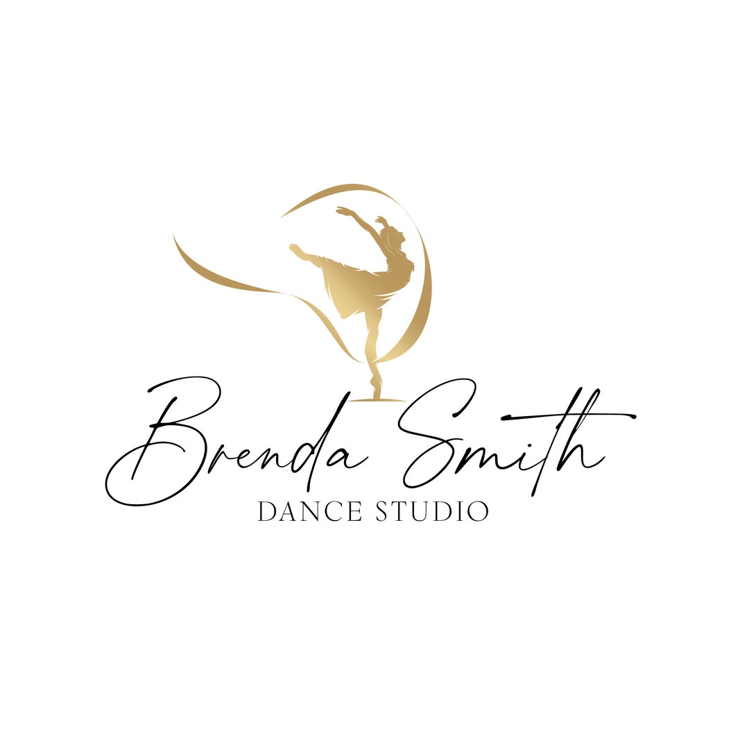 Premade Logo Design,dance School Logo,ballet School Logo,dance Academy ...