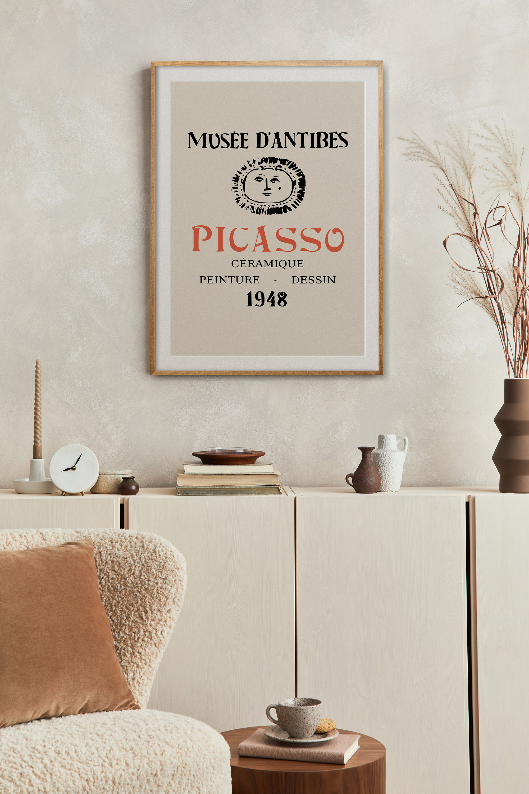 Pablo Picasso Exhibition Printable Poster,abstract Gallery Print ...