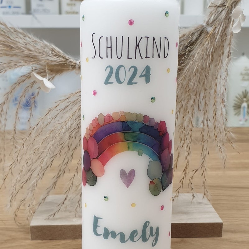 Kerze einschulung - Etsy.de