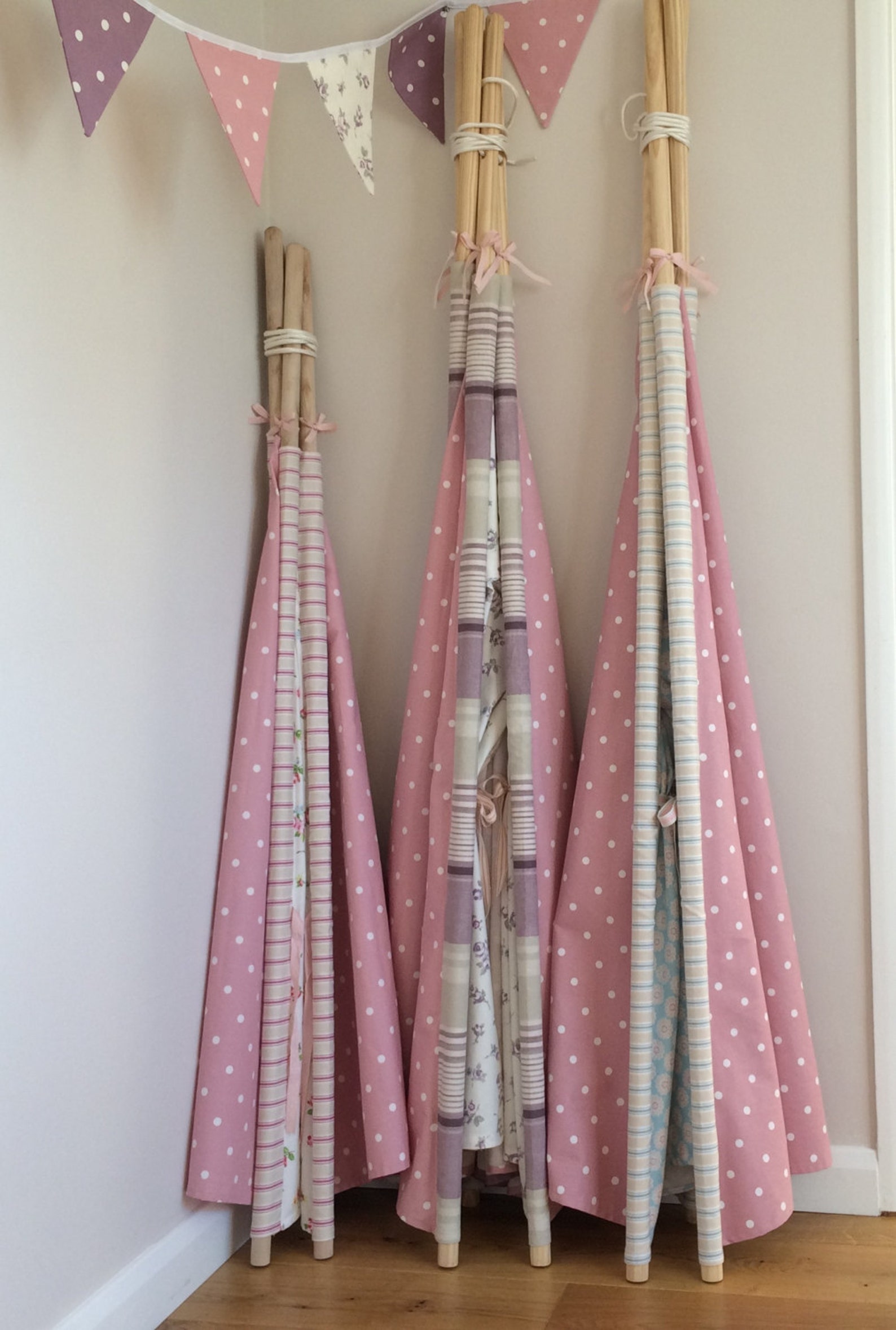 Teepee Set Childrens Teepee Set/play Tent Set/tipi in Our - Etsy UK