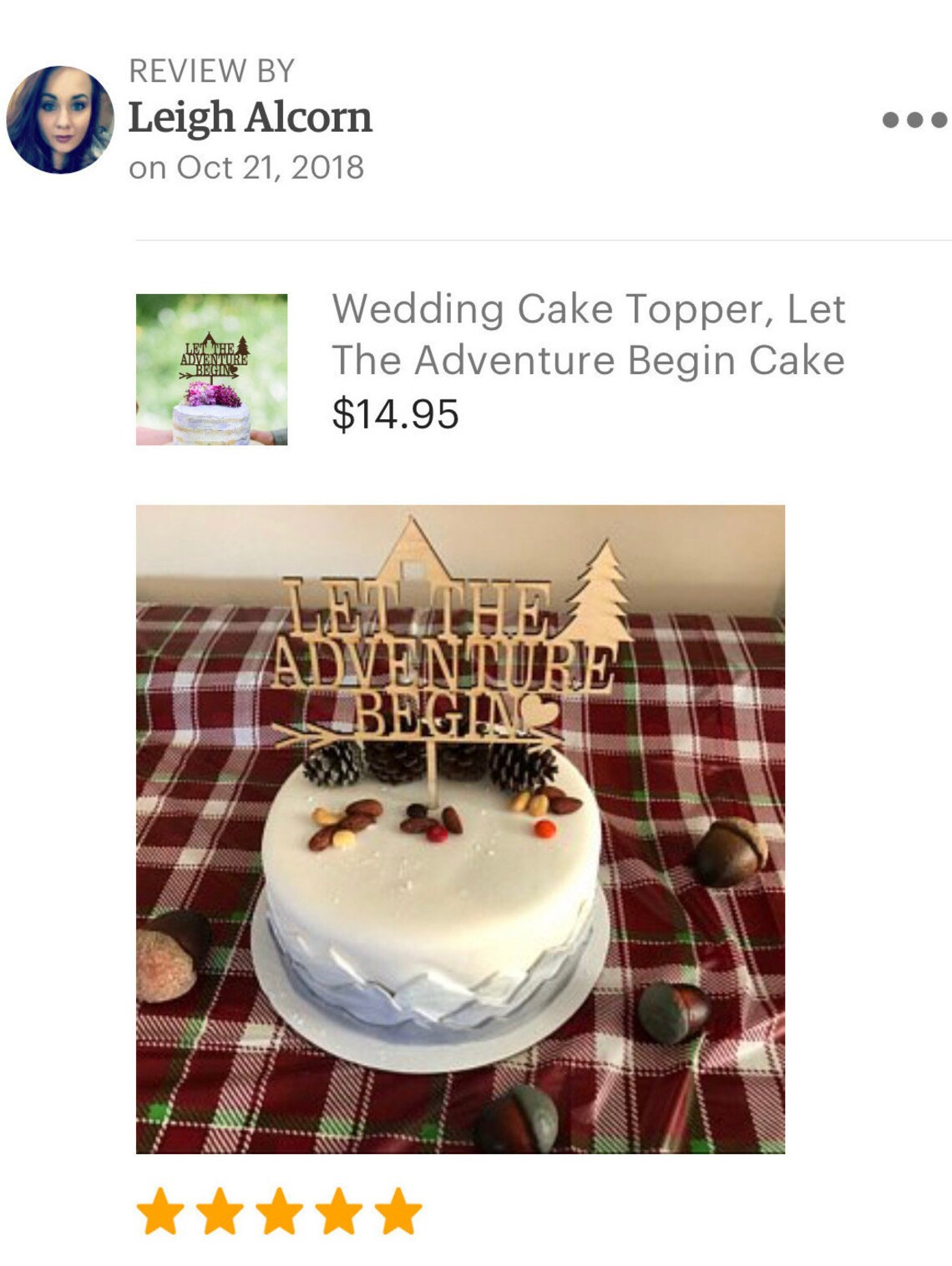 Wedding Cake Topper Let the Adventure Begin Cake Topper You - Etsy