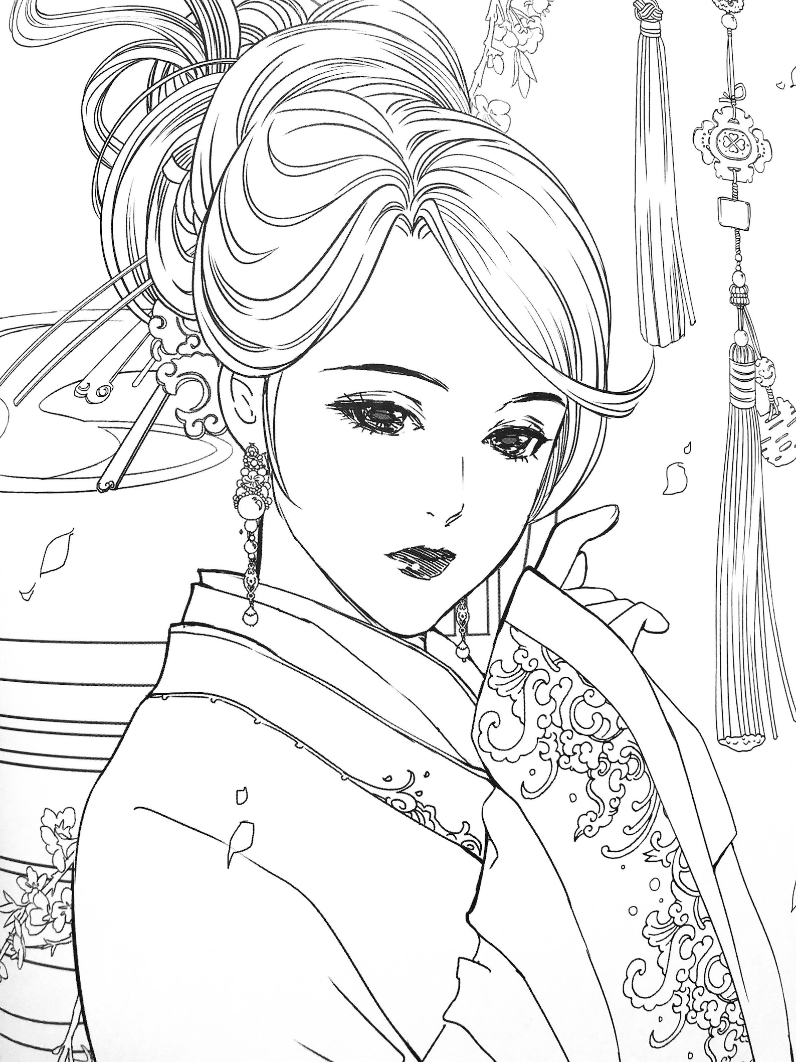 Beautiful Line Drawing - Etsy