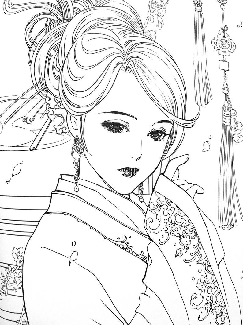 Beautiful Line Drawing - Etsy