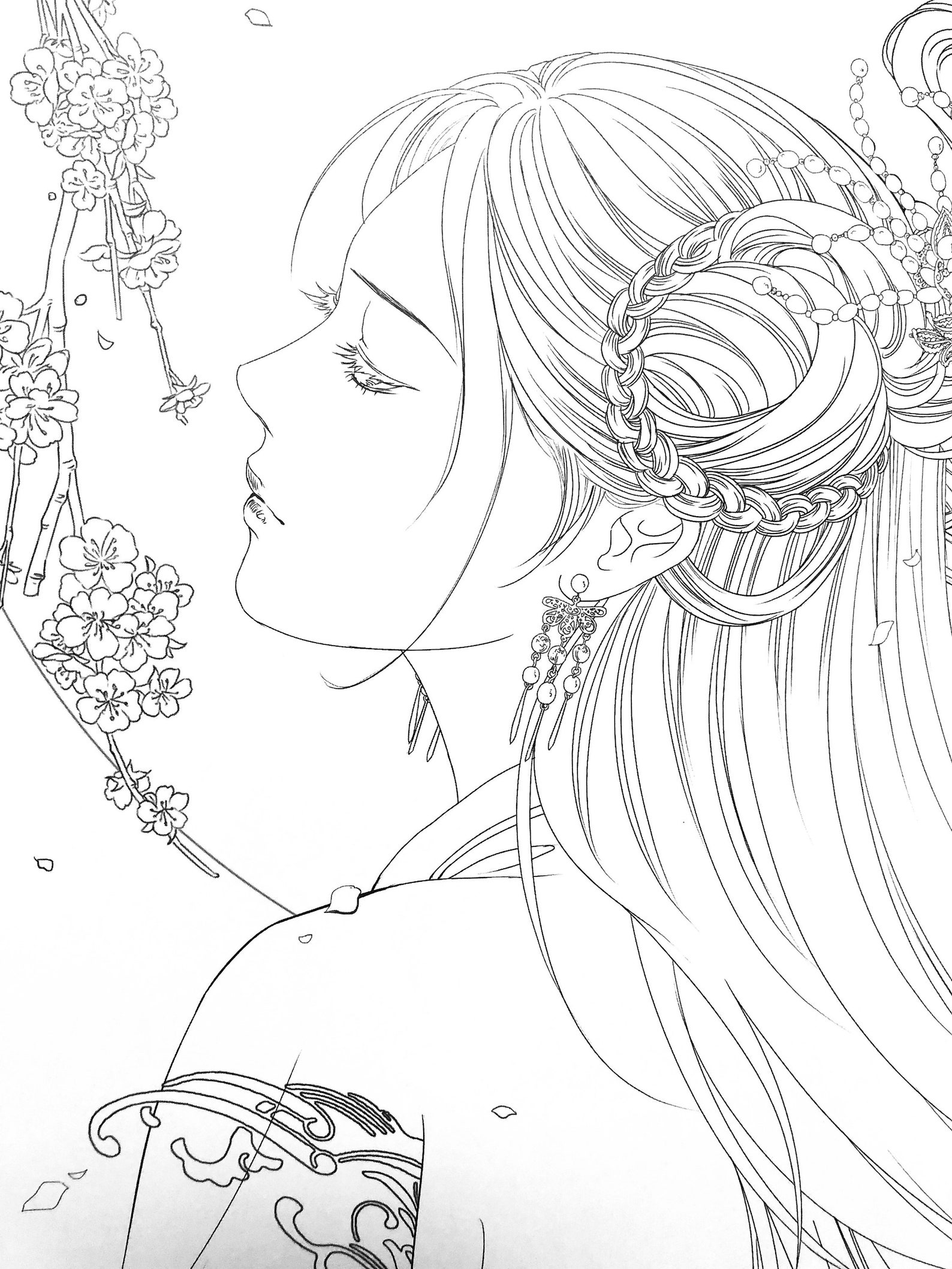 Beautiful Line Drawing - Etsy