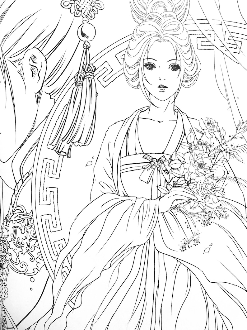 Beautiful Line Drawing - Etsy