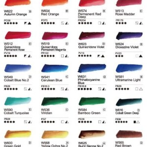Mission Gold Class Pure Pigment Watercolors Set 15mm*24colors - Etsy