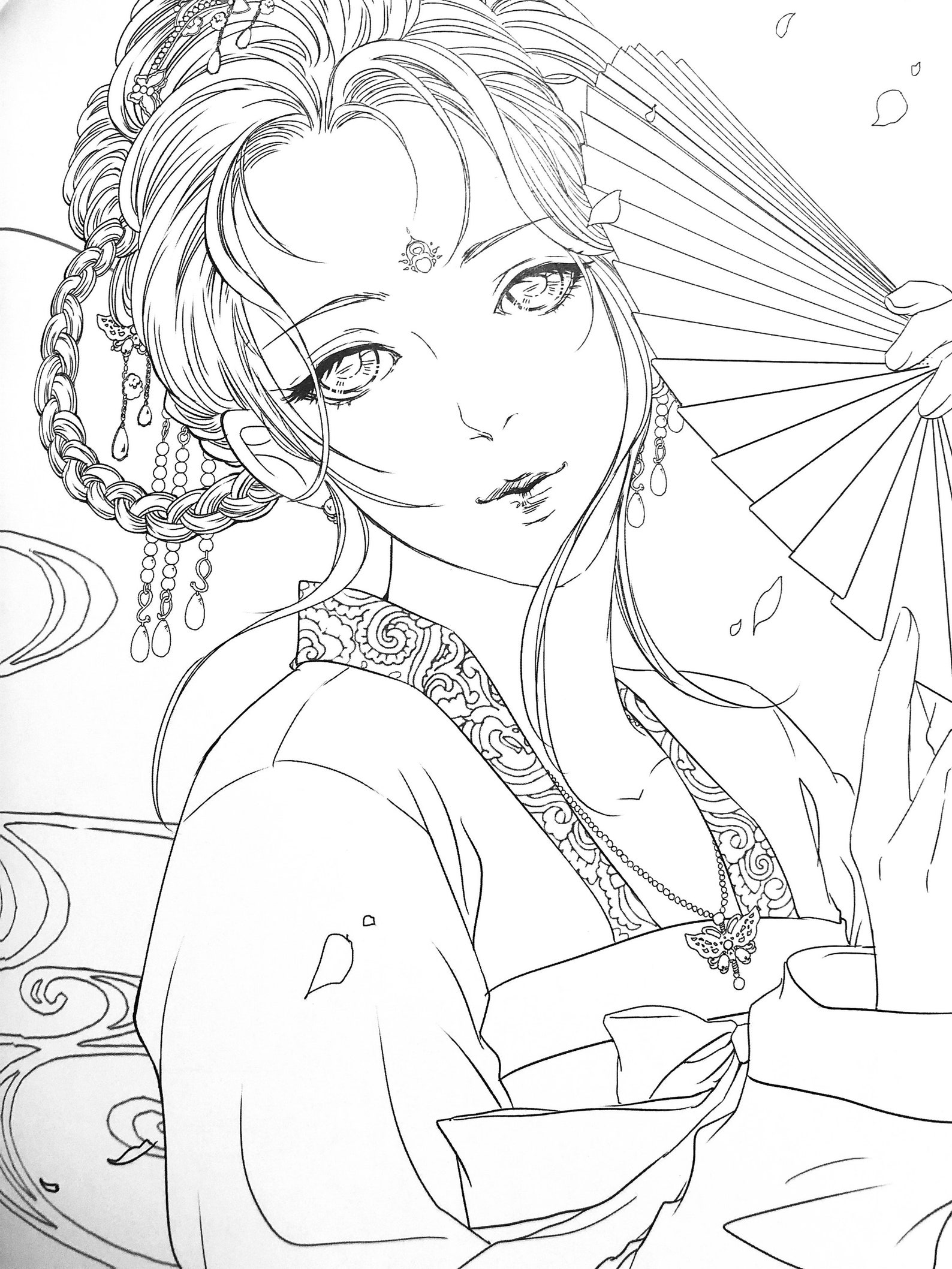 Beautiful Line Drawing - Etsy