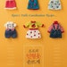 Knitted Doll Clothes by Roro - Etsy