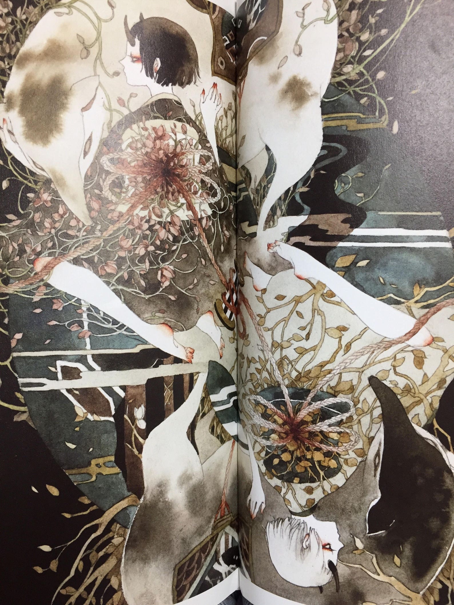 Chinese Ghost Scroll Chinese Illustration Book Included | Etsy