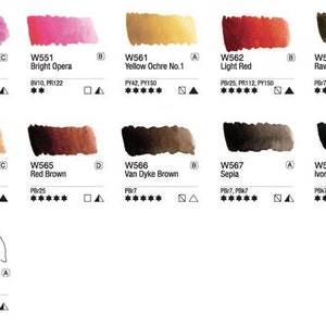 Mijello Mission Gold Class Mission Gold Water Color Palette Set, 7m ...