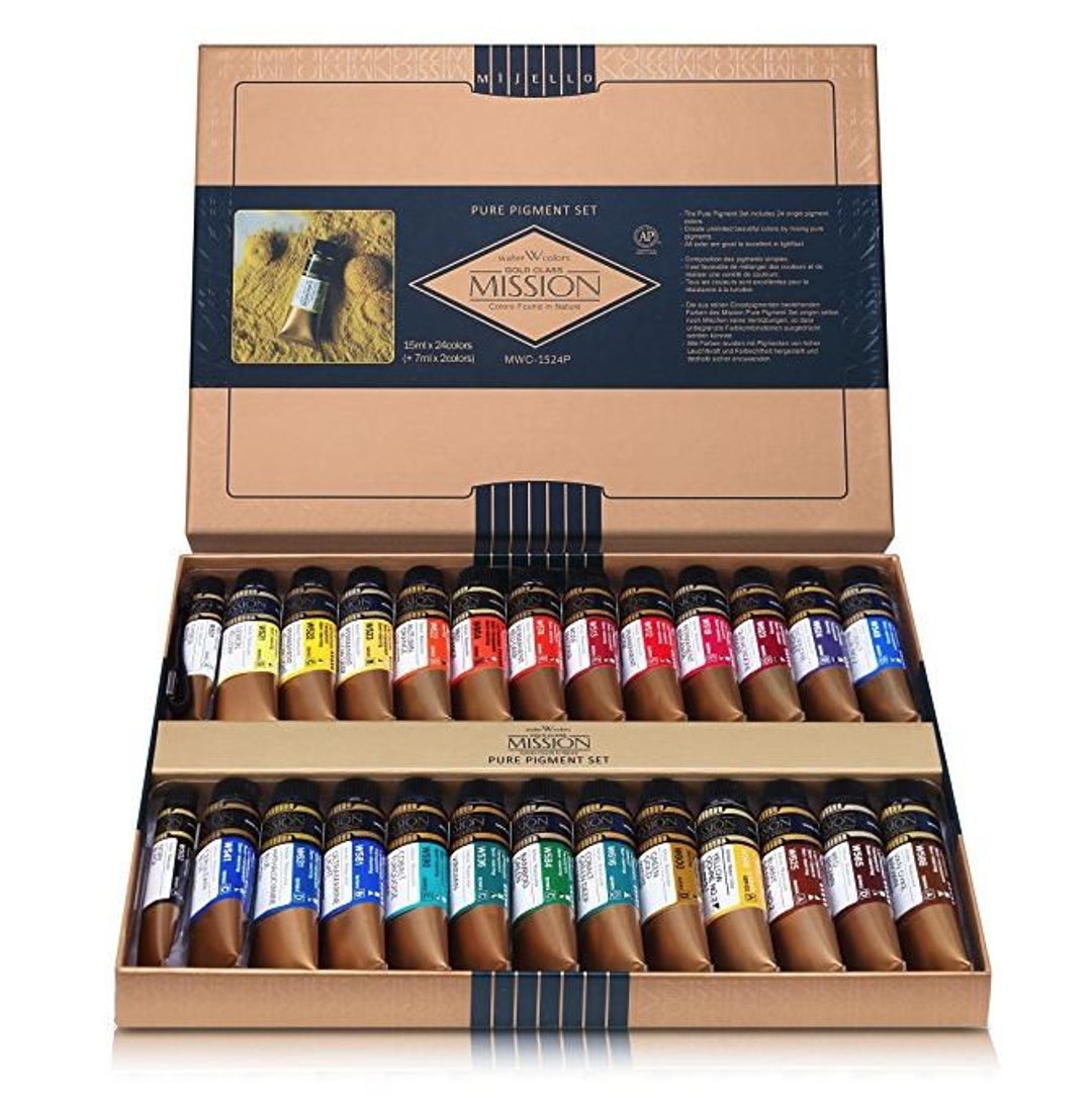 Mission Gold Class Pure Pigment Watercolors Set 15mm*24colors - Etsy