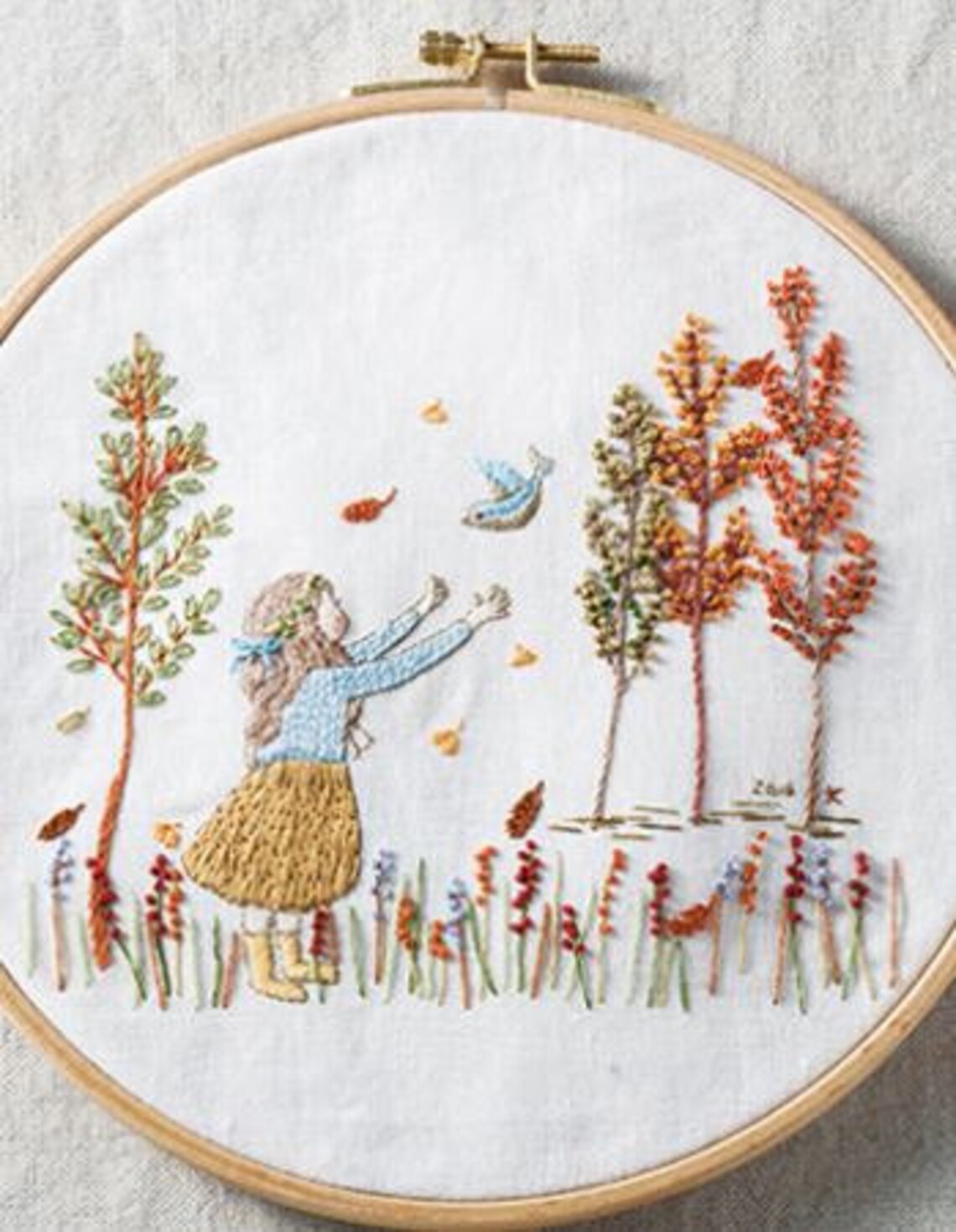 French Embroidery for Seasons - Etsy