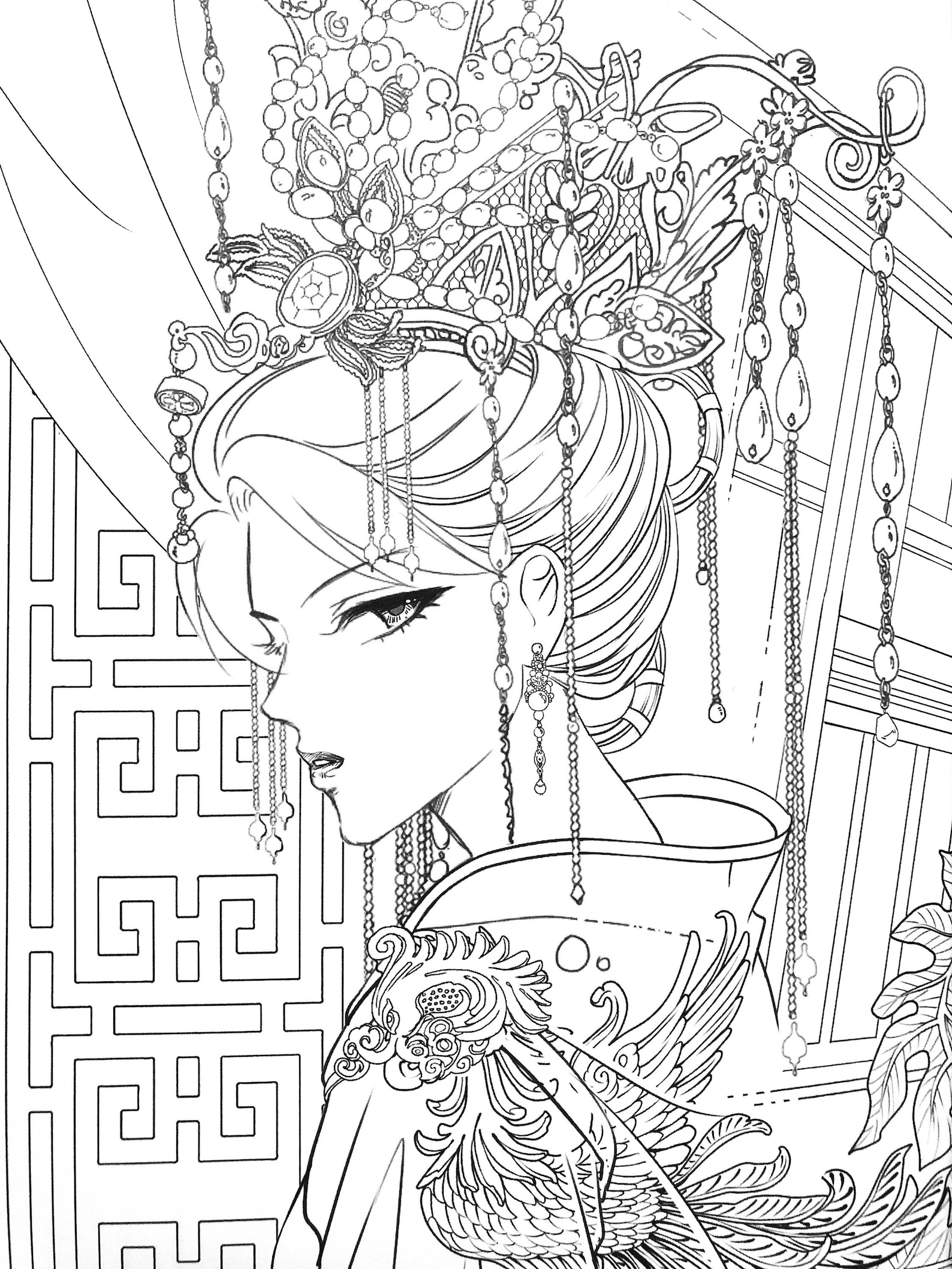 Beautiful Line Drawing - Etsy