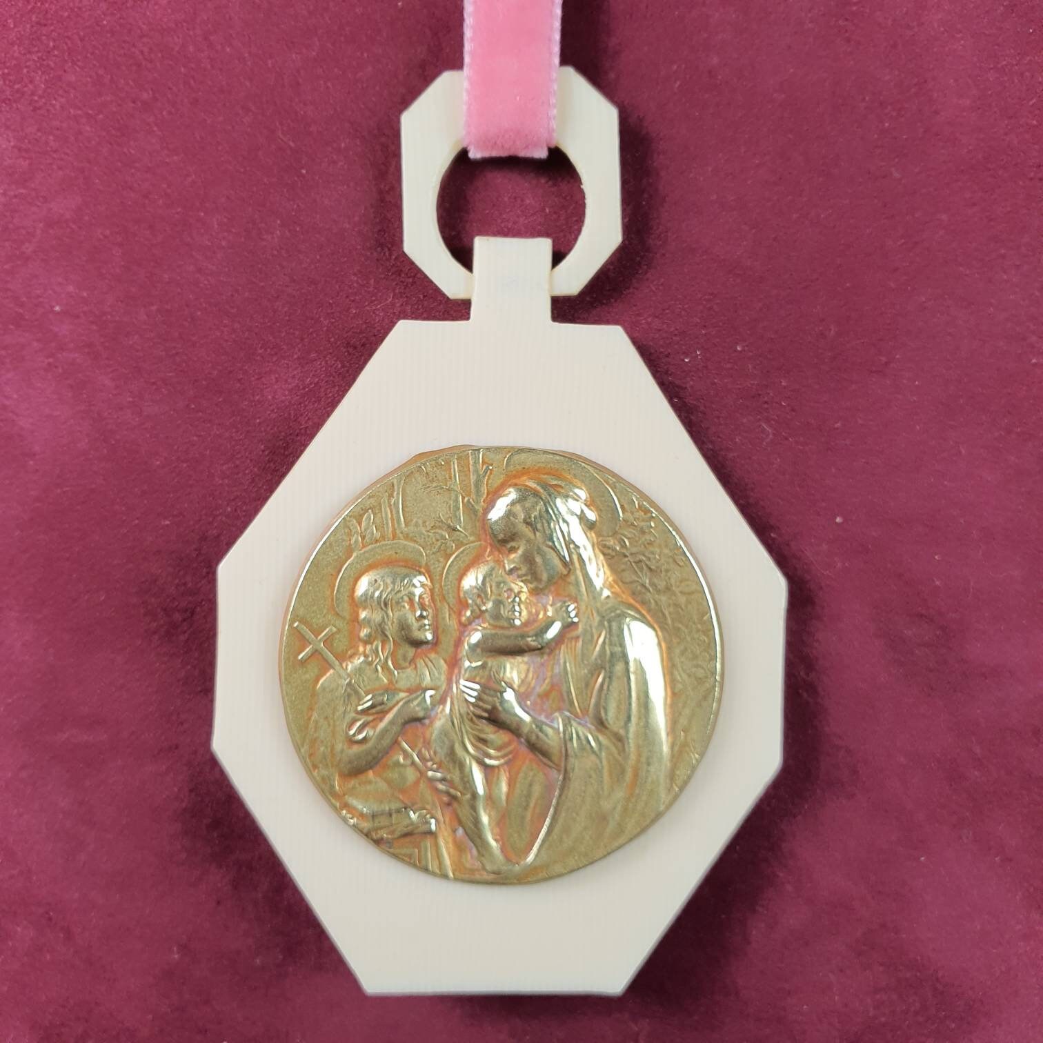 CRADLE | Old Medallion for the Protection of the Newborn in Its Cradle ...