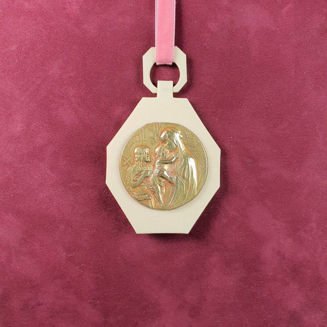 CRADLE | Old Medallion for the Protection of the Newborn in Its Cradle ...