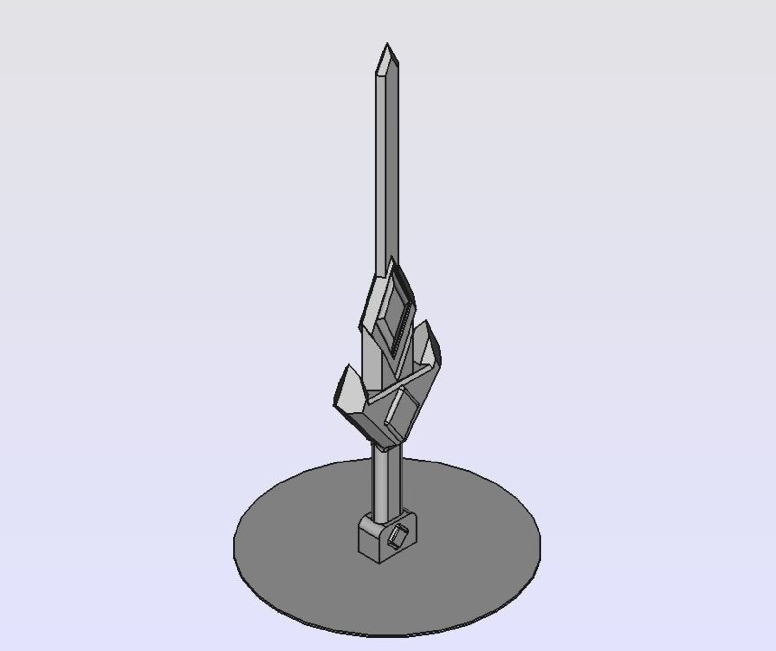Diamond Sword STL File 3d Printing Miniature Sword - Etsy