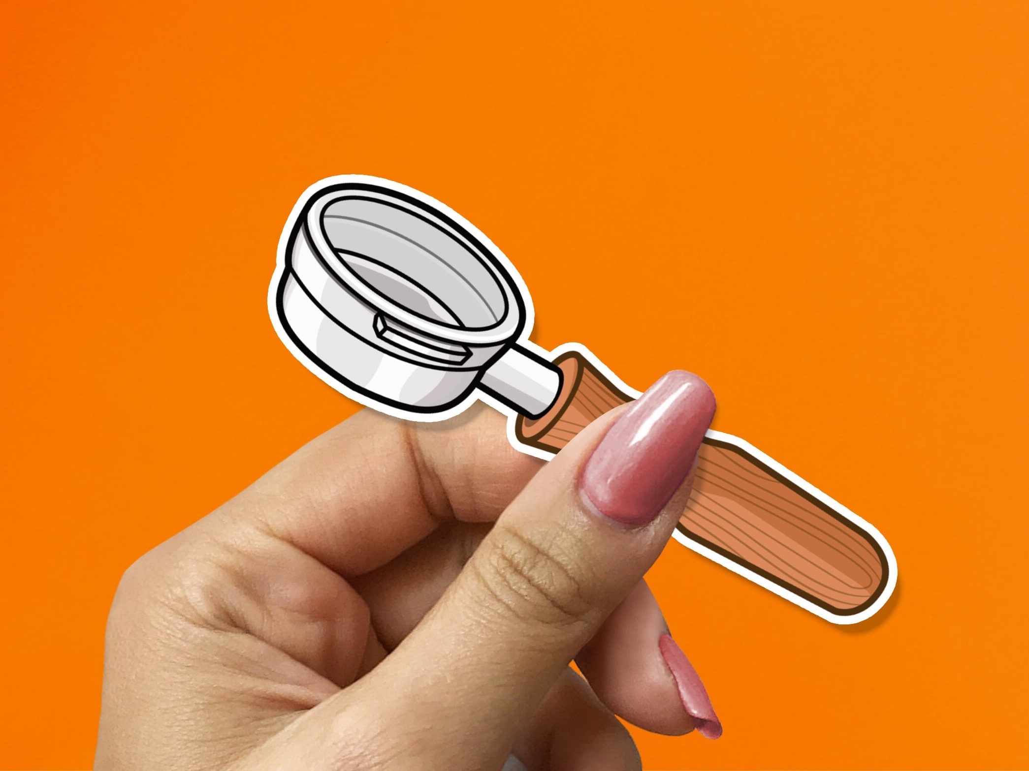 Portafilter Vinyl Sticker, Gift for Barista, Espresso Lover - Etsy